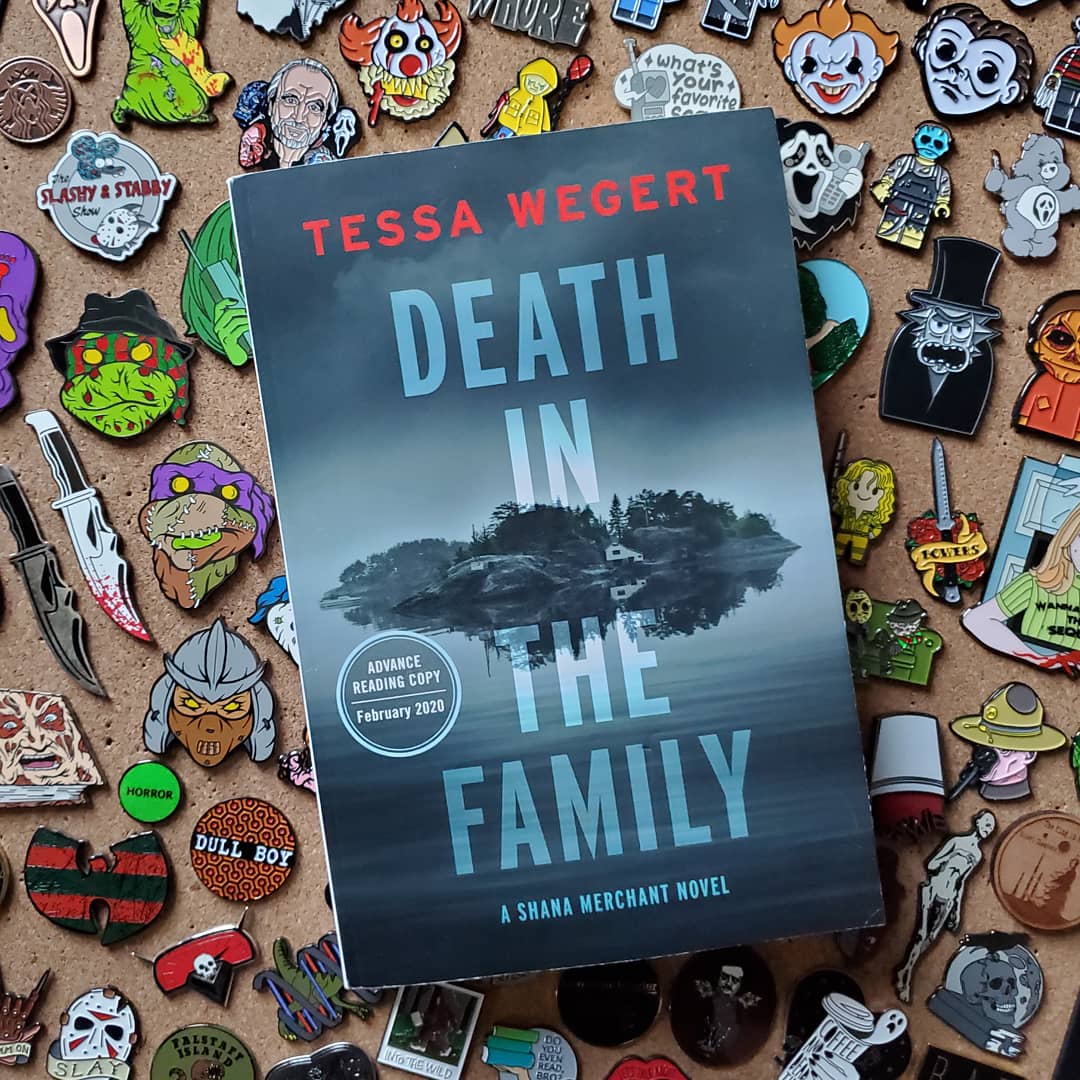 Book Mail – Death in the Family by Tess Wegert – Jessicamap Reviews