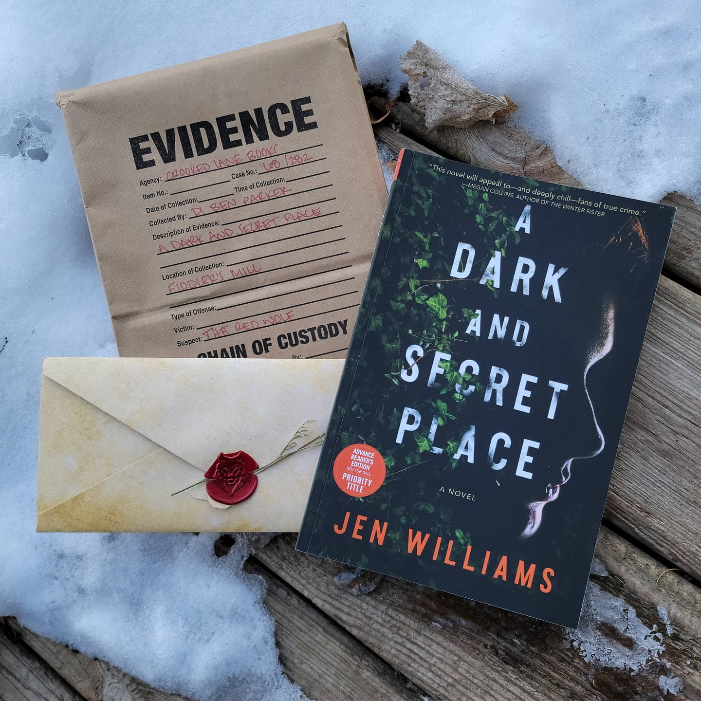 Book Mail – A Dark and Secret Place by Jen Williams – Jessicamap Reviews